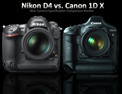 Nikon D4 vs. Canon 1D X « NEW CAMERA