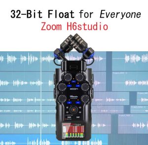 Zoom H6studio: The Game-Changing 6-Track Handy Recorder with 32-Bit ...