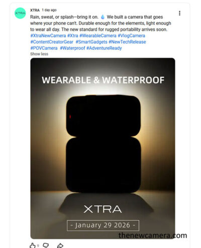 Xtra Atto Announcement on January 29, 2026 « NEW CAMERA